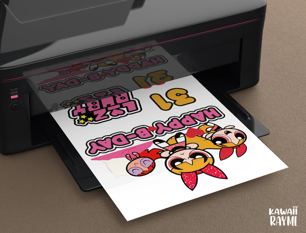 The Powerpuff girls custom cake topper Bombon girl – Kawaii Raymi