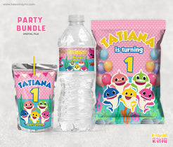 Baby Shark custom party bundle – Kawaii Raymi