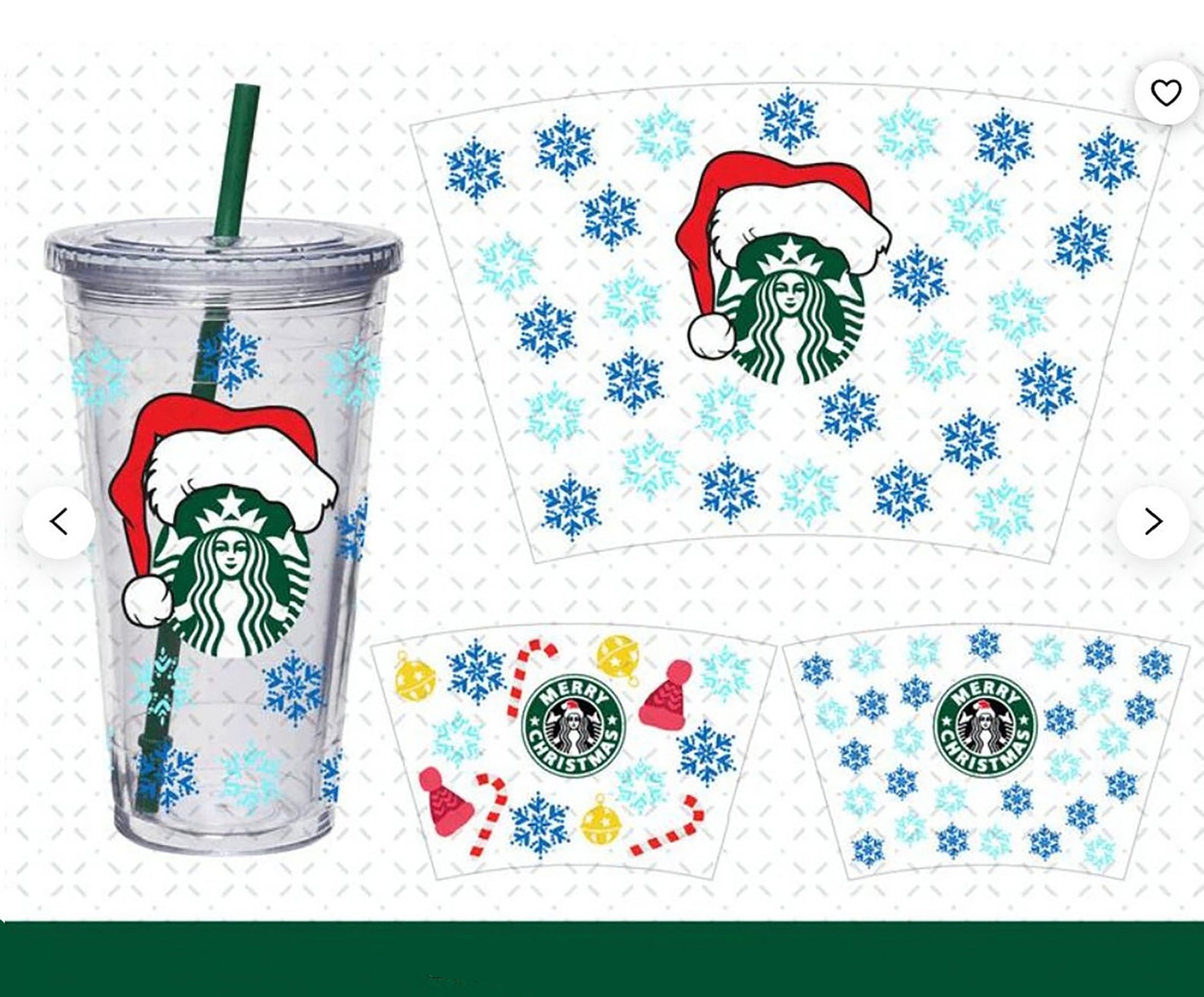 Starbucks cup wrap bundle svg, cricut starbuck svg, archivo de corte ...