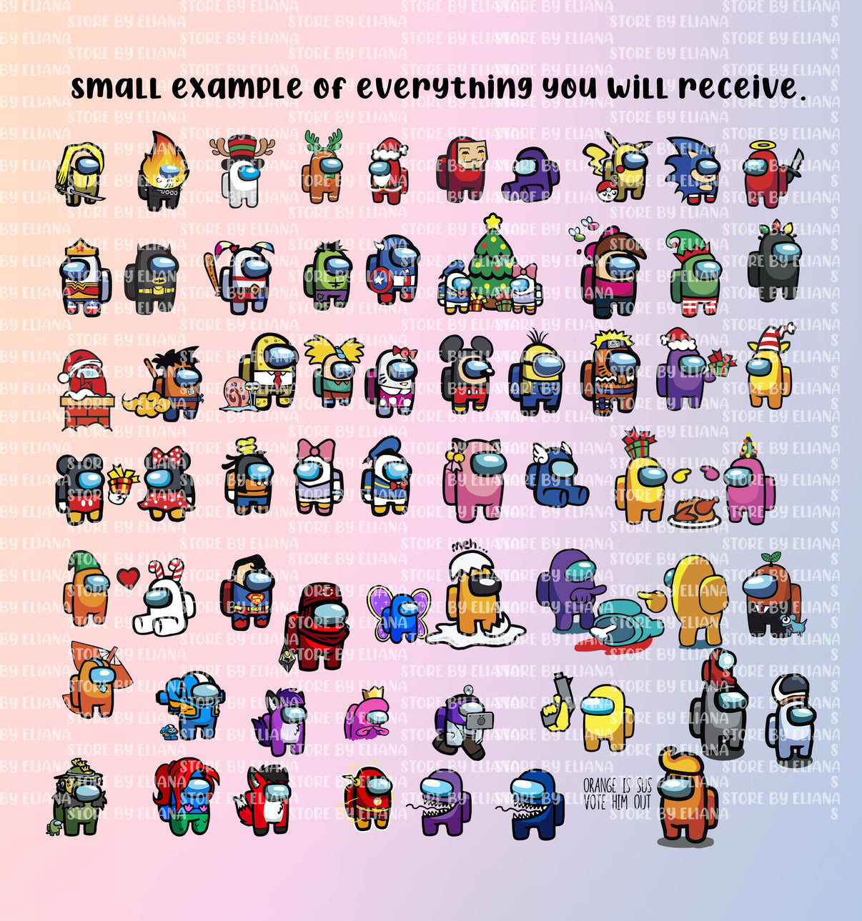 Among us bundle svg, cricut, clipart among us png, among us christmas ...