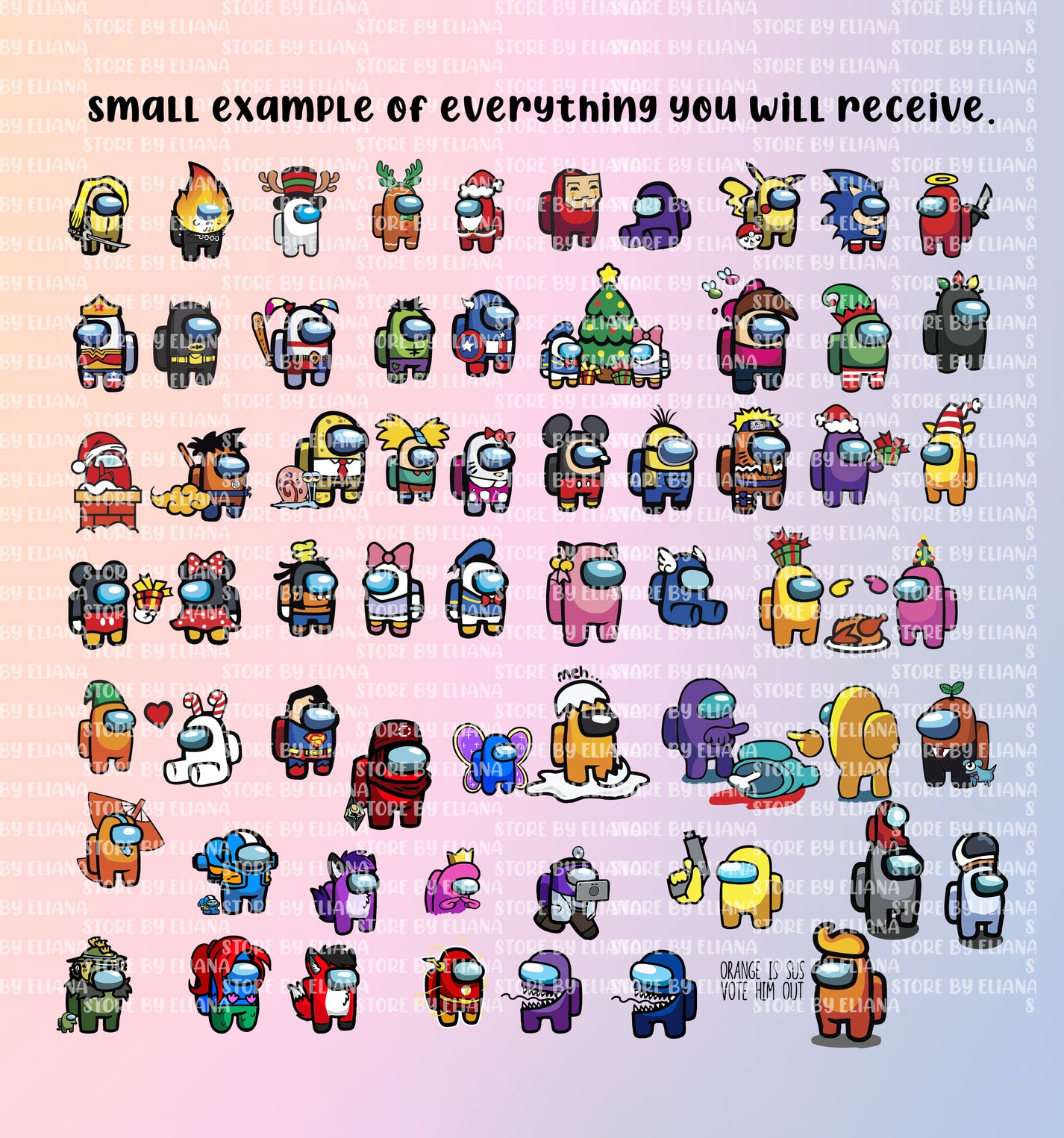 Among us bundle svg, cricut, clipart among us png, among us christmas ...