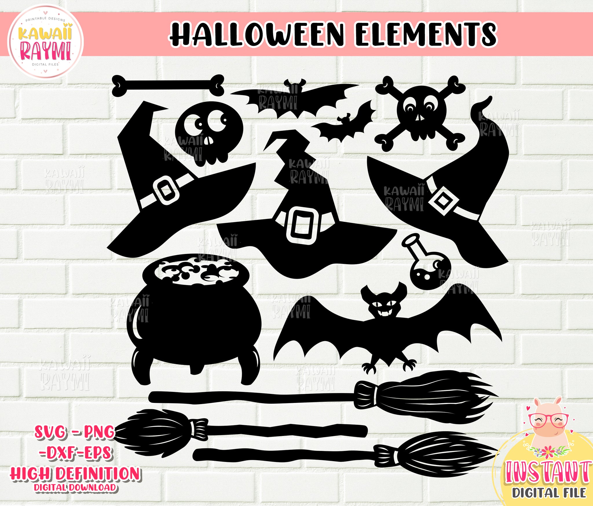 Halloween SVG Big bundle, cut files halloween, ghost, witch, zombies ...