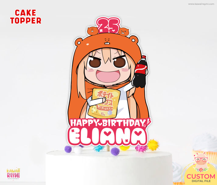 Himouto Umaru-chan custom cake topper – Kawaii Raymi